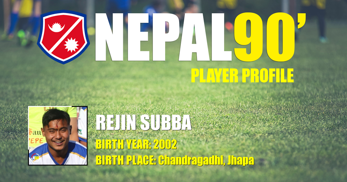 Rejin Subba - Football Player