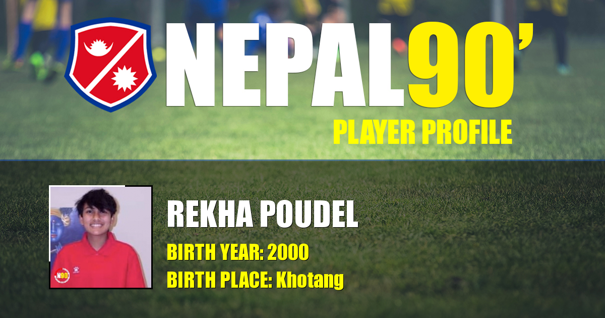 Rekha Poudel - Football Player